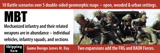 MBT Example of Play (Part 5): Advanced Game Close Assault Combat ...